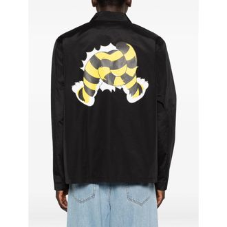 Kenzo Graphic Print Jacket - Black