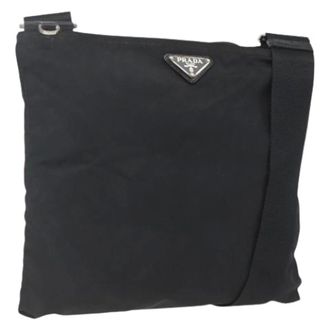 Prada Sac bandouli&egrave;re en nylon Pre-owned - Femme - Pre-owned - Noir - Taille: ONE Size