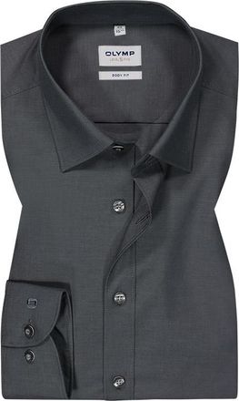 Olymp Herren Hemd grau