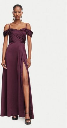 Rinascimento Rinascimento Abendkleid CFC0130675003 Dunkelbraun Regular Fit
