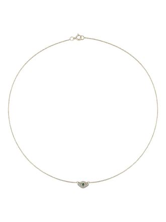 Mateo Bijoux collier Evil Eye en or 14ct