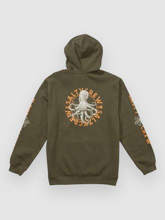 Salty Crew Tentacles Hoodie polaire vert