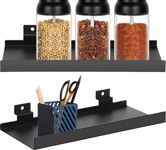 Generic B&uuml;cherregal aus robustem Metall - Zubeh&ouml;r f&uuml;r Einzelhandel - glatte Regale f&uuml;r Schlafzimmer, Schuhgesch&auml;ft, Shop, Spielzimmer, K&uuml;che