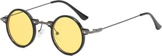 Generic Lunettes De Soleil &Agrave; Petite Monture For Hommes, Vacances, Plein Air, Femmes, Conduite(Yellow)