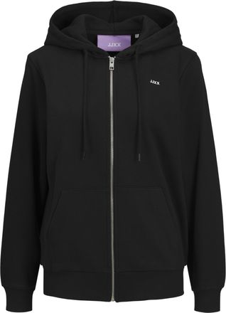 Jack & Jones Jack & Jones Damen Jxabbie RLX Ls Every Zip Hood SWT Noos Sweatshirt-Jacke, Schwarz, S