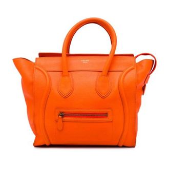 Celine Sac cabas Pre-owned - Femme - Pre-owned - Orange - Taille: ONE Size