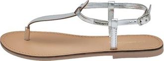 Les Tropeziennes LES TROPEZIENNES PAR M. BELARBI Femme HARVIL Chaussures Ville Sandale, Argent, 36 EU