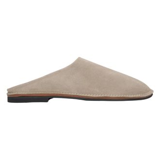 Estro & Luminara Femme, Chaussures, Beige, Taille: 37 EU Mules Douces en Velours