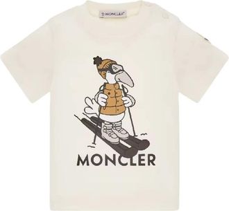 Moncler Homme, Tops, Beige, Taille: 12 M T-shirt MonDuck