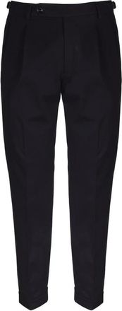 Berwick 1707 Homme, Pantalons, Noir, Taille: S Pantalon Slim-fit