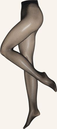 Wolford Feinstrumpfhose Shimmer Effect Mit Glitzergarn silber