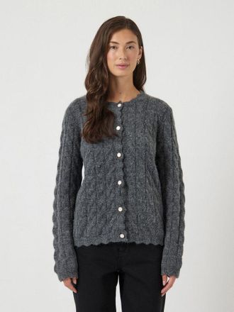 Y.A.S Strickjacke YASBUBERA LS KNIT CARDIGAN S. NOOS