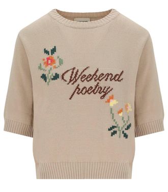 Weekend by Max Mara PULL FIACRE FIORE BEIGE MAX MARA WEEKEND