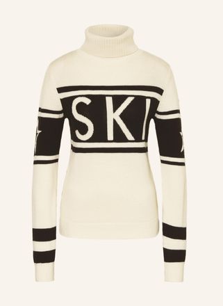 Perfect Moment Perfect Moment Pullover Schild Aus Merinowolle weiss