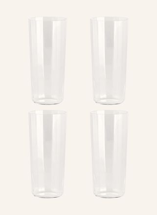HAY 4er-Set Trinkgl&auml;ser Angle transparent