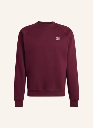 adidas Originals Adidas Originals Essential Regular Fleece Crewneck Sweatshirt rot