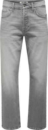 Only & Sons Male Normal geschnitten Jeans ONSEDGE Mittlere Taille Gerade geschnitten Jeans