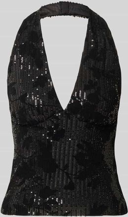 Noisy May Top mit Pailletten Modell SIGNA