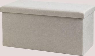 Sklum Gipto Baumwollkoffer &x2194&xFE0E 110 cm Beige - Sklum