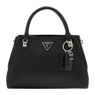 Guess Noelle Satchel - Femme - Sacs - Noir - Taille: ONE Size