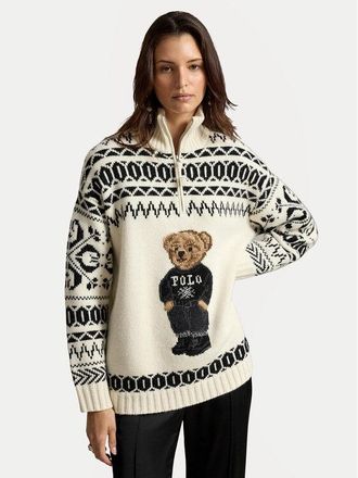 Polo Ralph Lauren Pullover 211B23908001 Creme Oversize