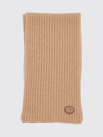 Gucci &Eacute;charpe en laine c&ocirc;tel&eacute;e avec motif monogramme GG int&eacute;gral
