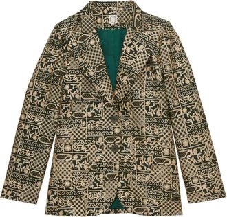 Ines De La Fressange Femme, Vestes, Vert, Taille: 40 FR Thad&eacute;e Jacket