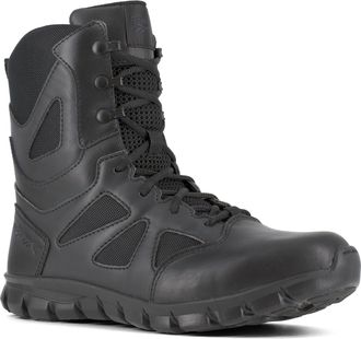 Reebok Herren Rb8806 Sublite Weichem Zehenbereich, 20,3 cm, Wasserdicht, mit Seitlichem Rei&szlig;verschluss, Schwarz Milit&auml;r-und Taktische Stiefel, 41 EU Weit