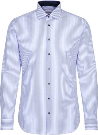 Seidensticker Herren Business Hemd - B&uuml;gelfreies Hemd mit sehr schmalem Schnitt - X-Slim Fit - Langarm - Kent-Kragen - gestreift - 100% Baumwolle