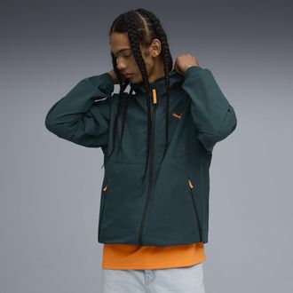 Puma TECH Relaxed Trainingsjacke Herren, Kleidung, Gr&uuml;n, L