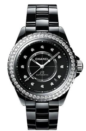 Chanel Black J12 H6526 Watch