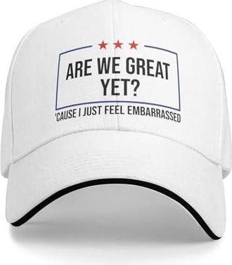 Generic Chapeau Homme, Hommes. Femmes. Sommes-Nous g&eacute;niaux pourtant? Casquette de Baseball Tendance, Chapeau de Camionneur, Couvre-Chef Quotidien, Cadeau Ajus