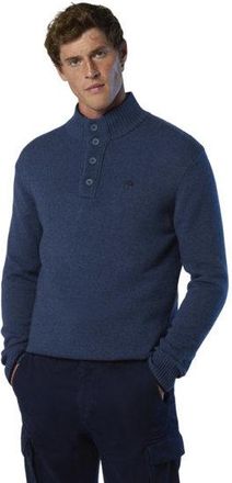 North Sails Half Buttons 7GG Knitwear M - Pullover - Herren