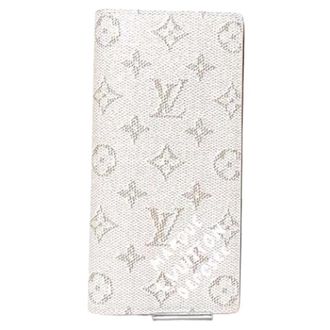 Louis Vuitton Pre-owned Canvas Geldb&ouml;rse - - Pre-owned - Damen - Wei&szlig; - ONE SIZE