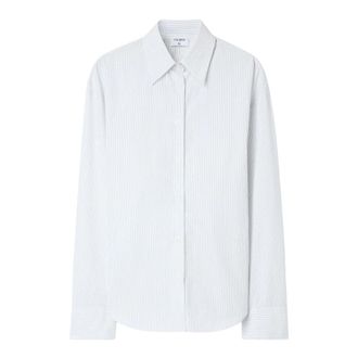 Filippa K Hourglass Pinstripe Shirt - - Blouses & Shirts - Damen - Wei&szlig; - XL
