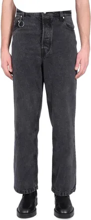 &Eacute;tudes Studio High-Waist Organic Cotton Jeans - Black