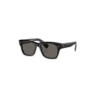 Oliver Peoples unisex, Accessoires, Noir, Taille: 52 MM Birell Sun