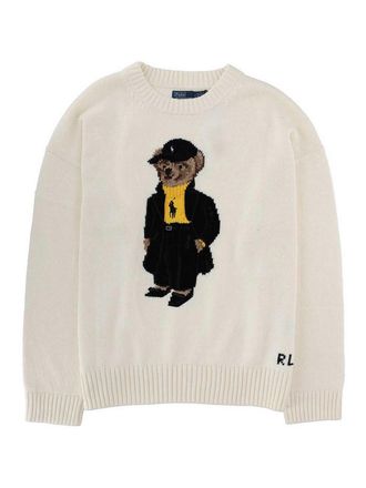 Polo Ralph Lauren Rundhalspullover - Wei&szlig;