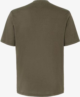 Fendi Logo-Embroidered T-Shirt - Khaki