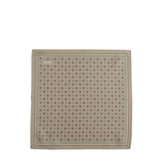 Eton Pochette imprim&eacute;e en soie