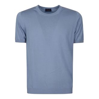 Drumohr T-Shirt - - Tops - Herren - Blau - M