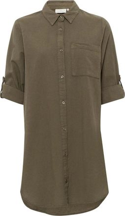 Kaffe Femme, Blouses et Chemises, Vert, Taille: 44 FR Grape Leaf Tunique Chemise Haut