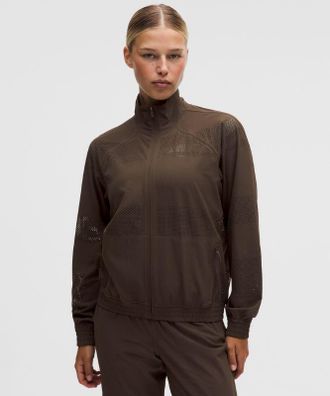 lululemon Veste de surv&ecirc;tement Adapted State Bandes perfor&eacute;es pour Femmes - Taille 10