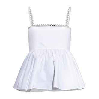 Jacquemus Femme, Tops, Blanc, Taille: 40 FR Traversin Top