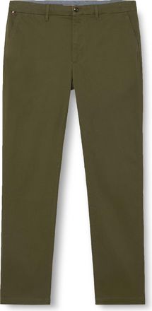 Tommy Hilfiger Herren Denton Printed Structure Chino MW0MW37717 Chino, Khaki, 40W / 32L, Khaki (Armeegrün), 40 W/32 L
