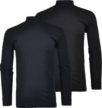 Ragman Longsleeve Basic aus feinstem Single-Jersey, hohe Formstbilität