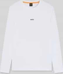 Boss Orange by Hugo Boss Regular Fit Langarmshirt aus Baumwoll-Mix Modell TCHARK