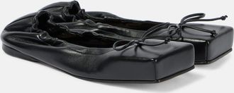 Jacquemus Ballerinas Ballet aus Leder