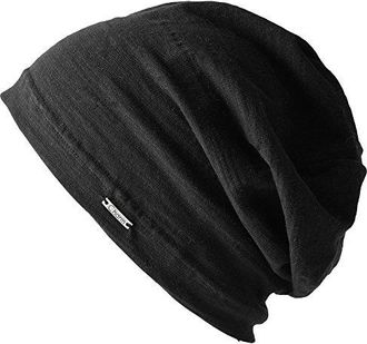 Charm by Casualbox Léger Bonnet Coton Femme Et Homme, Bonnet De Nuit 100% Coton pour Chimio, Chapeau Été Transpiration en Tricot Fin Mode Hipster, Beanie Tombant Mince E