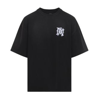 Amiri Homme, Tops, Noir, Taille: M Hollywood Oversized Tee